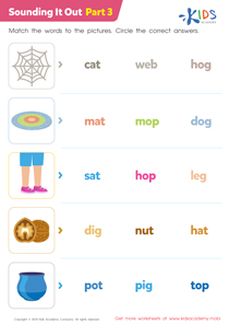 Sounding Out CVC words